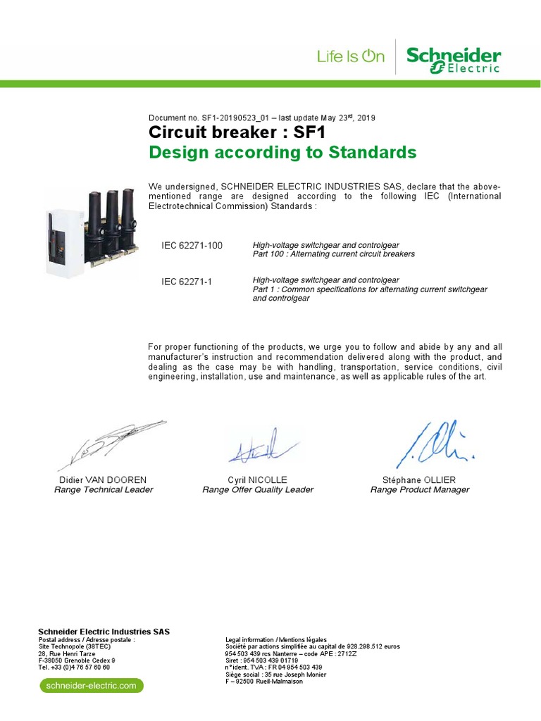 SF1-20190523 - 01-Declaration Design According To Standards | PDF ...