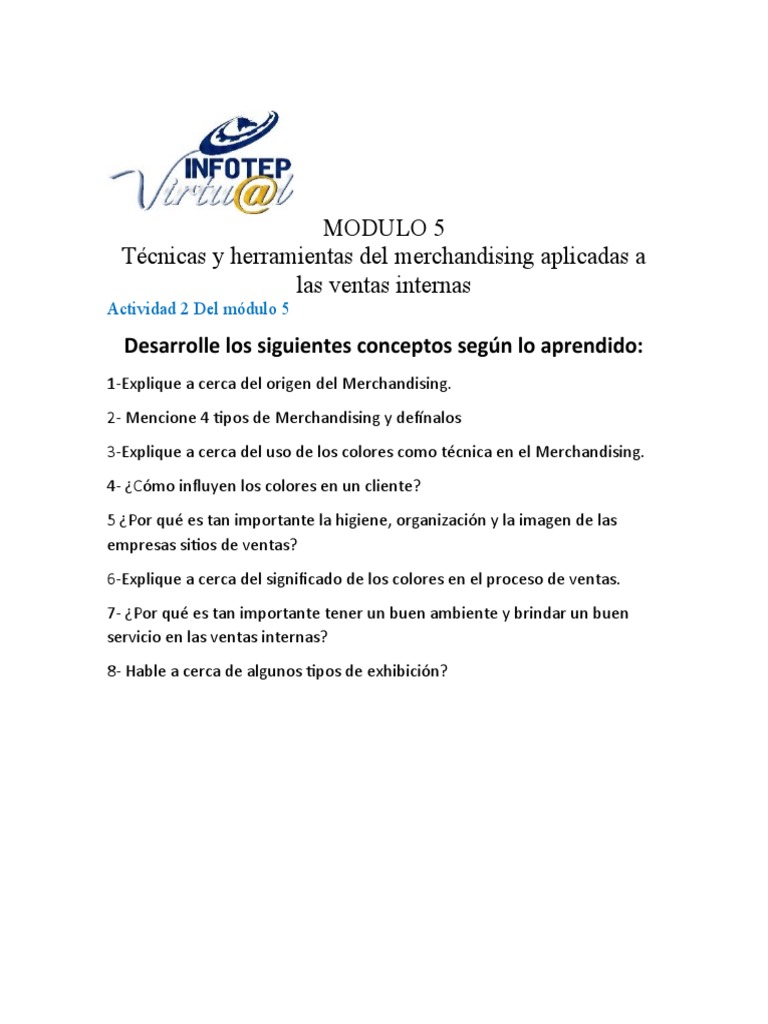 Actividad 2 Modulo 5 | PDF