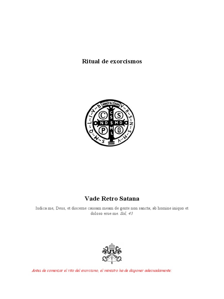 Ritual de Exorcismos y Oraciones | PDF