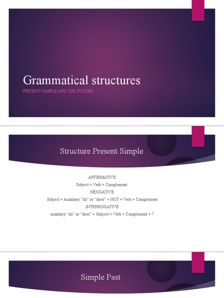 Grammatical Structures | PDF