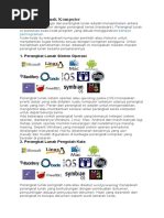 10 Perangkat Lunak Komputer Dan Fungsinya Beserta Gambarnya | PDF