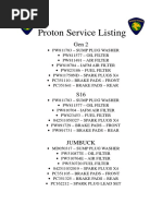 Service Maintenance Package Isuzu D Max Standard 1.9L 4x4 AT 2023 | PDF ...