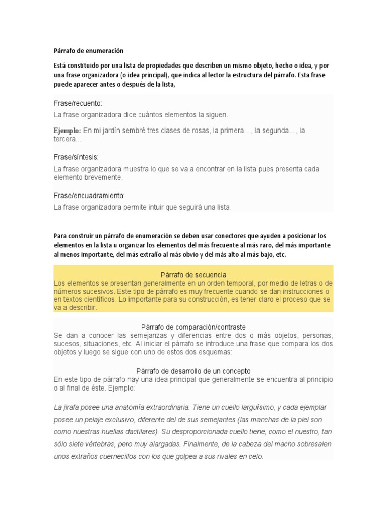 El Parrafo Dos | PDF