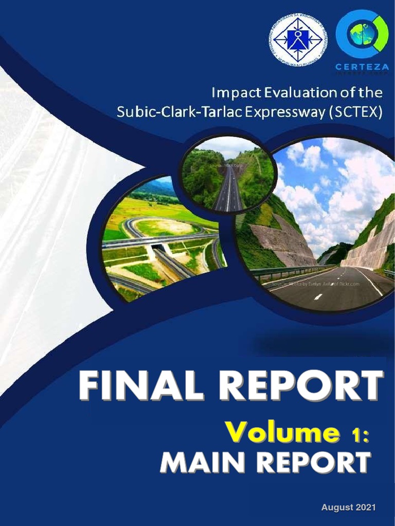 SCTEX Impact Evaluation Report | PDF | Economies