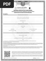 Certificado Cecyte | PDF