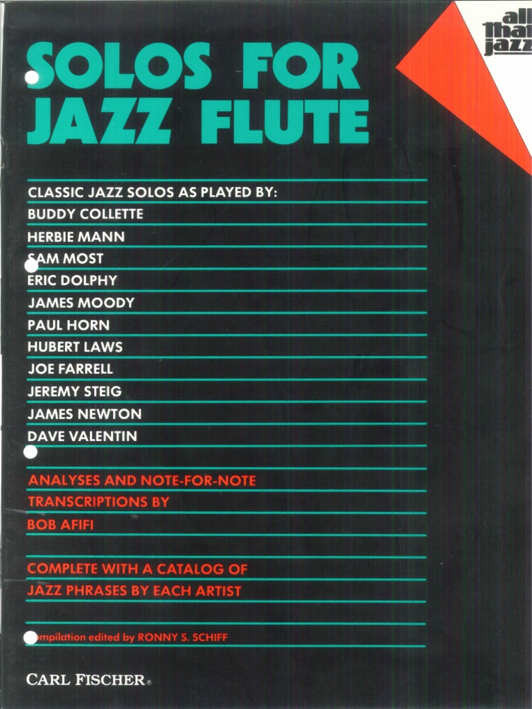 Solos For Jazz Flute Collette Buddy Annas Archive Libgenrs NF 2054882 | PDF