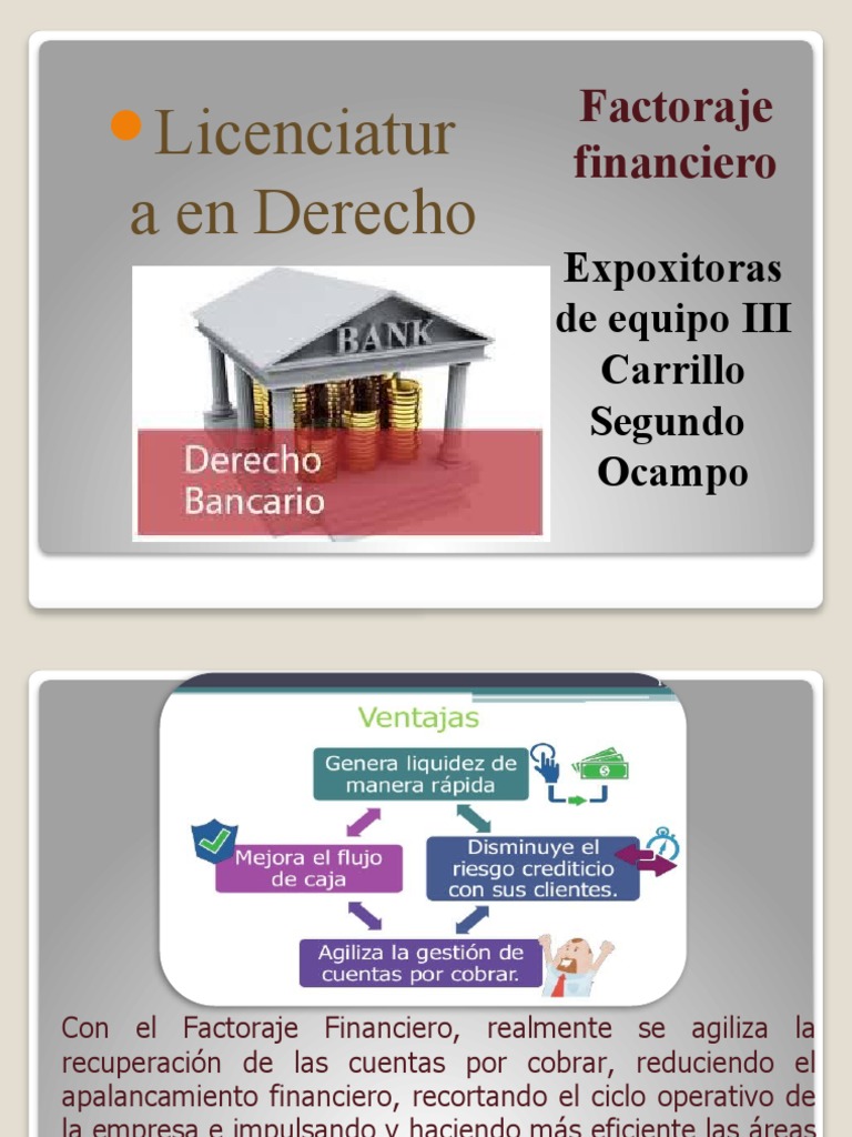 Guía sobre Factoraje Financiero | PDF | Bancos | Factoring (Finanzas)