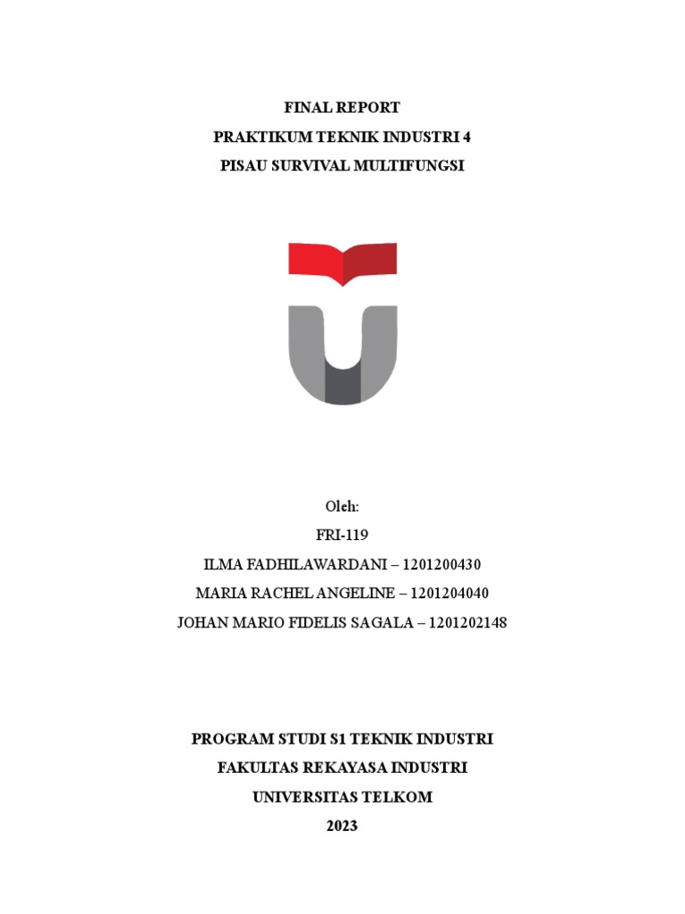 Format Final Report Praktikum Teknik Industri 4 | PDF
