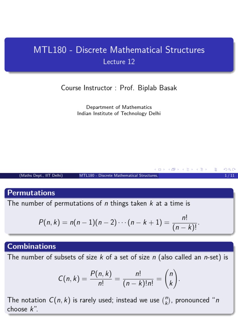 Combinatorics 13 Download Free Pdf Mathematics Discrete Mathematics 1200