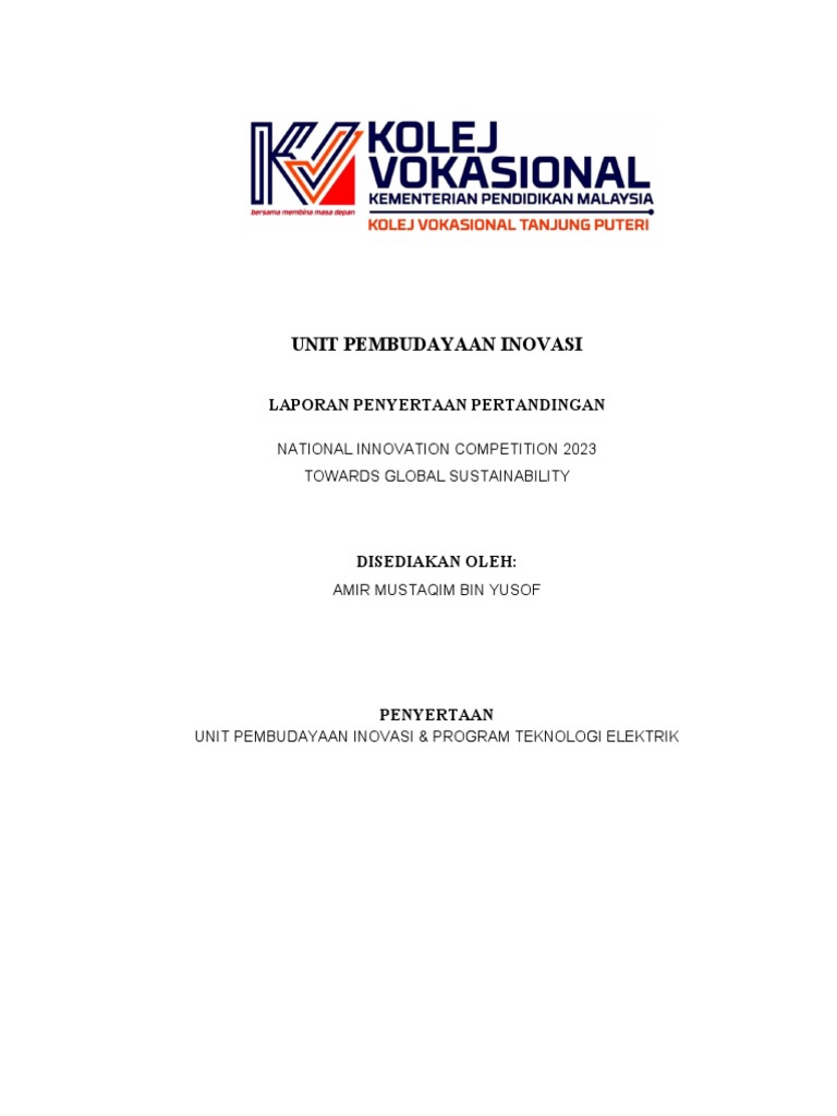 Laporan KV Tanjung Puteri 1 | PDF