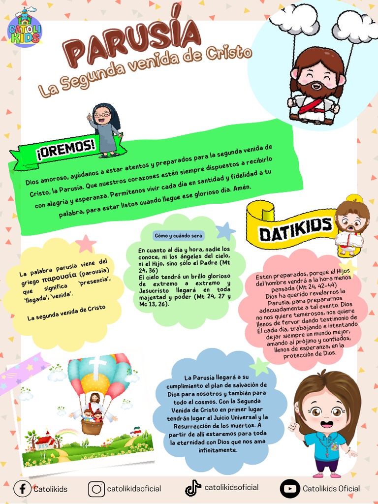 Parusia - La Segunda Venida de Cristo | PDF | Jesús | Creencia ...