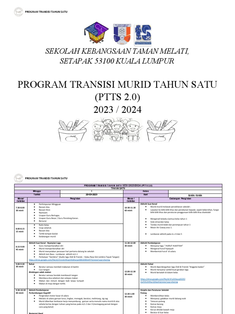 RPH Transisi 2023-2024 | PDF
