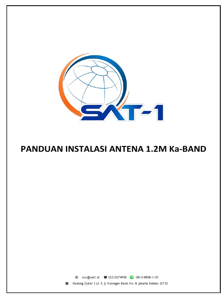 SOP Panduan Instalasi VSAT | PDF