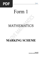2024 F1 Maths T1-MID TERM EXAMS | PDF