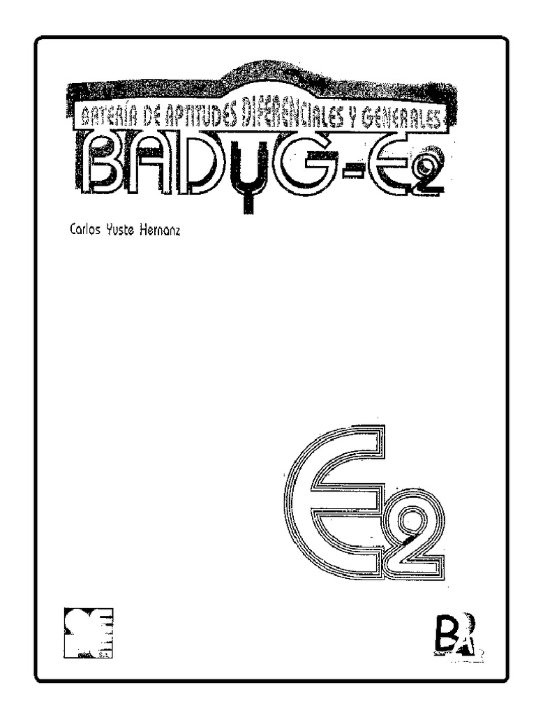Badyg E2 | PDF