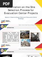 Case Study EVACUATION CENTER | PDF | Emergency Evacuation | Hazards