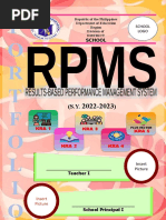 Rpms Annotations Proficient | PDF | Learning | Teachers