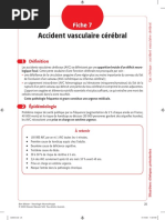 Conduite A Tenir en Cas D'avc Infirmiers | PDF | Accident vasculaire cérébral | Maladies et troubles