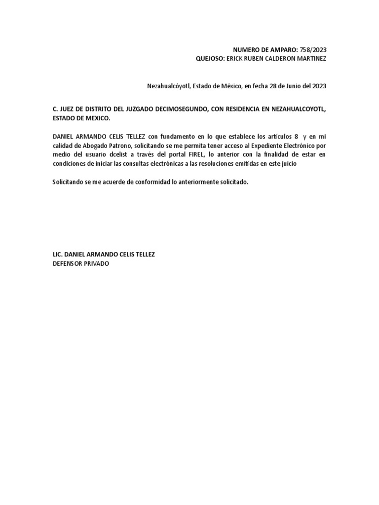 Solicitud de Expedient | PDF