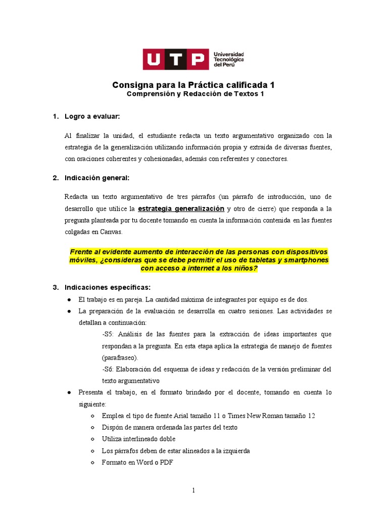 Práctica Calificada Corregido | PDF