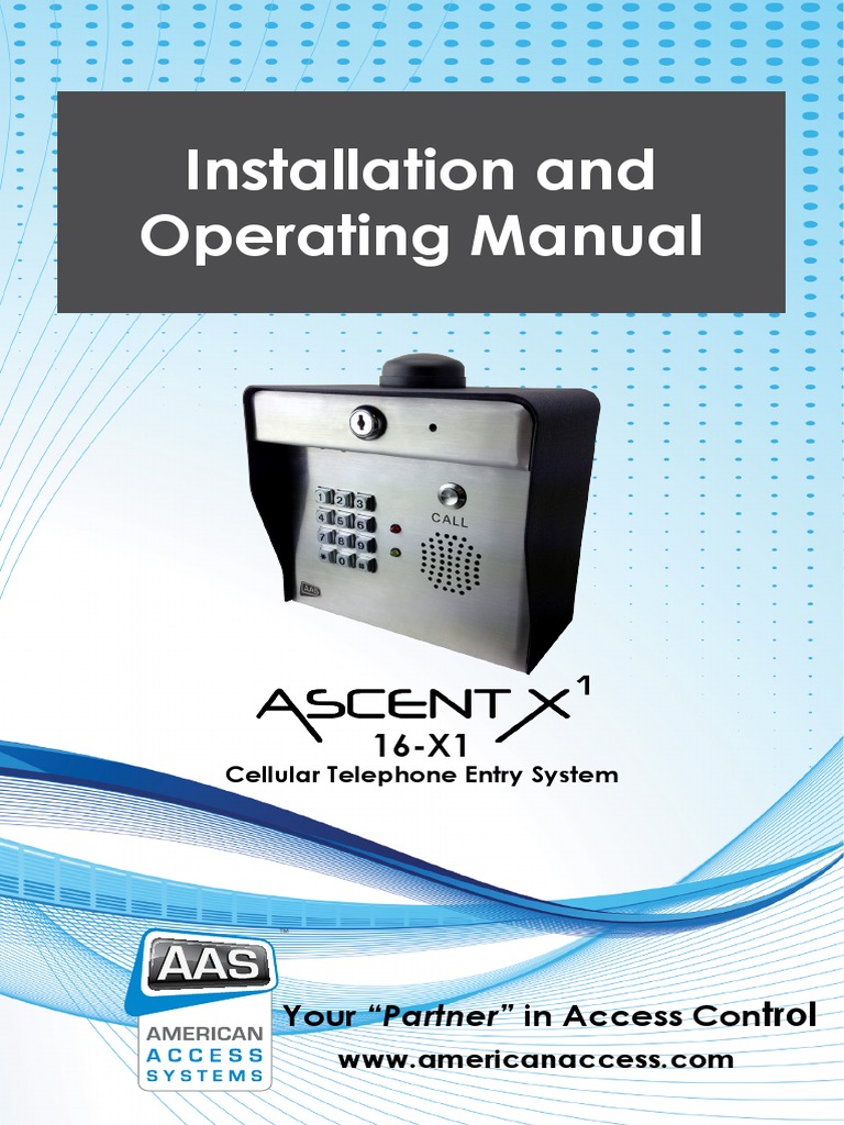 Manual Ascent X1 | PDF | Power Supply | Switch