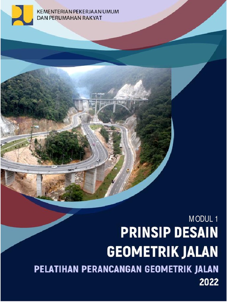 Modul 1 - Prinsip Desain Geometrik Jalan | PDF