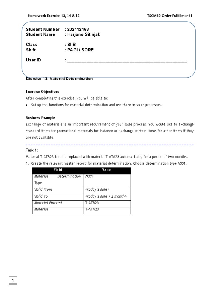Harjono Sitinjak Exercise 13 - 15 | PDF | Goods | Pricing Harjono Sitinjak Exercise 13 - 15 | PDF | Goods | Pricing