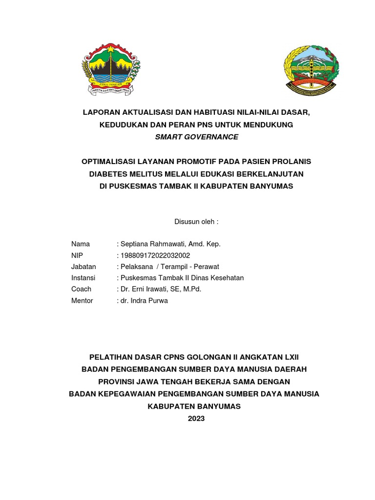 LA - Septiana Rahmawati, Amd - Kep - FIX1 | PDF | Pengembangan Diri
