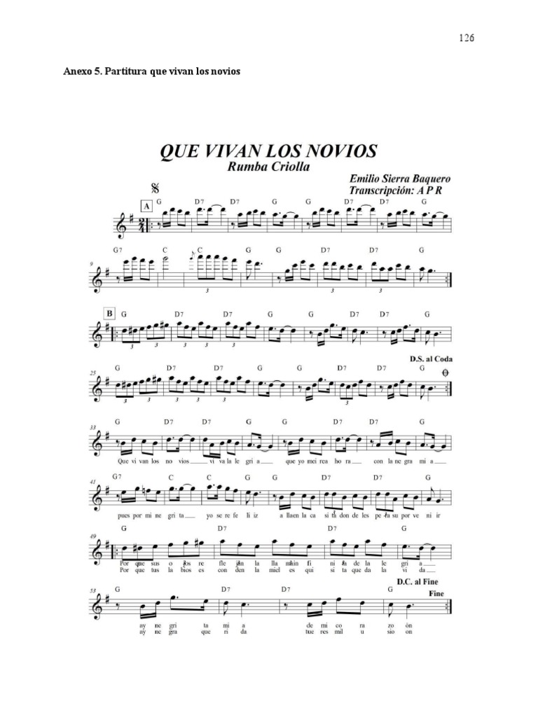 Que Vivan Los Novios | PDF