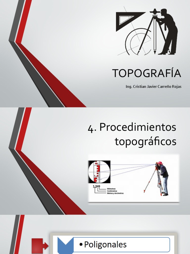 Procedimientos Topograficos | PDF | Ángulo | Topografía