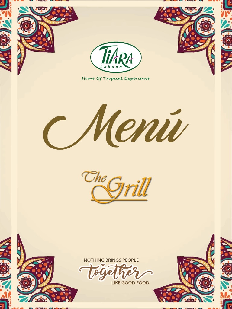 The Grill Restaurant Menu 2 | PDF | Curry | Foods