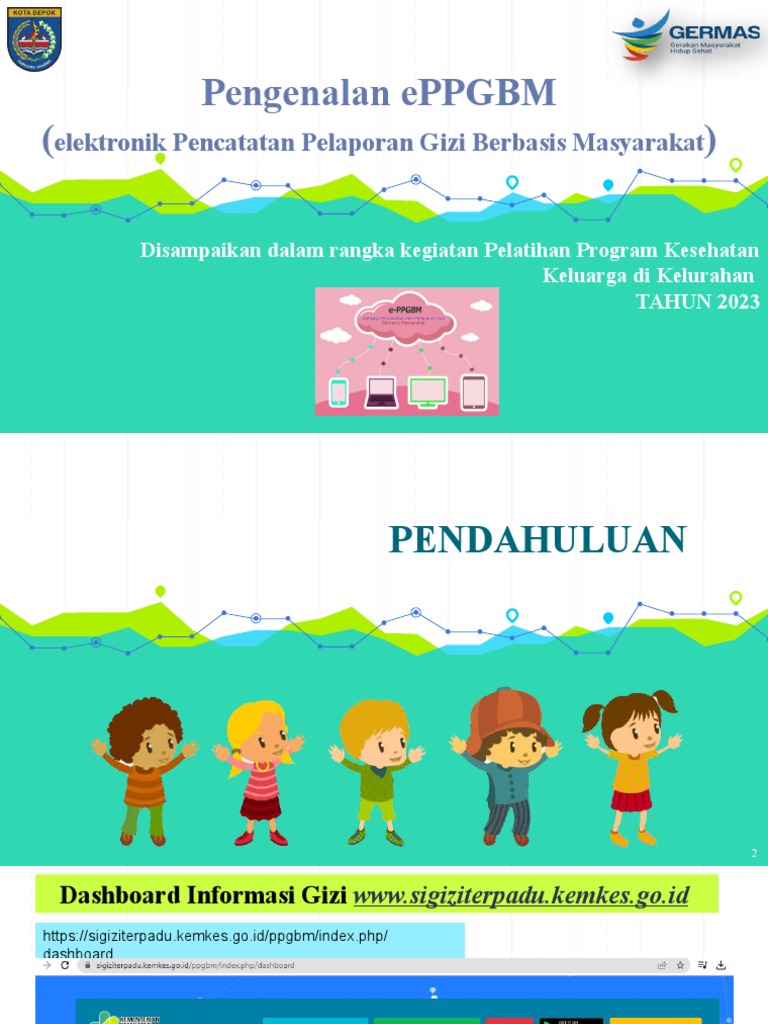 Materi Pengenalan EPPGBM Pelatihan KESGA | PDF | Kesehatan Holistik