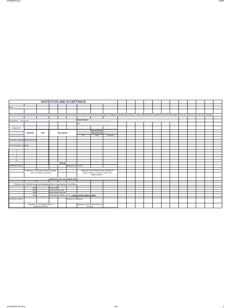 Appendix 65 - Waste Materials Report - WMR | PDF | Waste