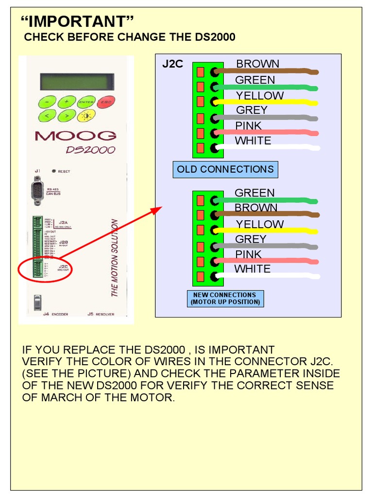 DS2000 Motor Setup Guide | PDF