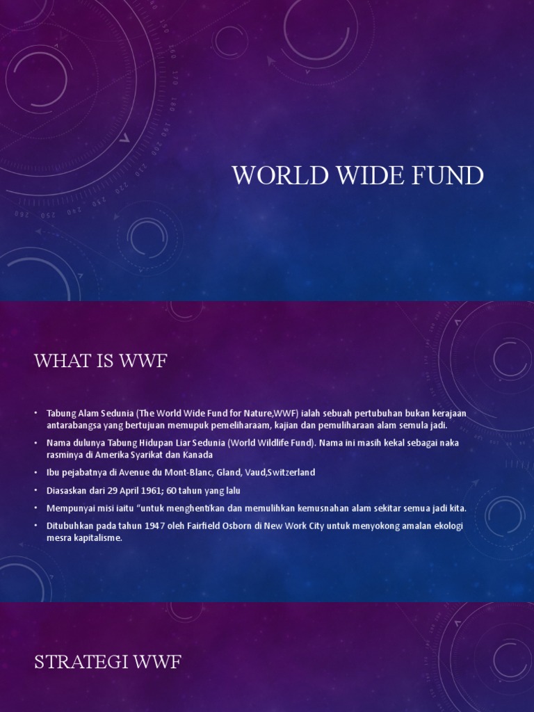 World Wide Fund | PDF