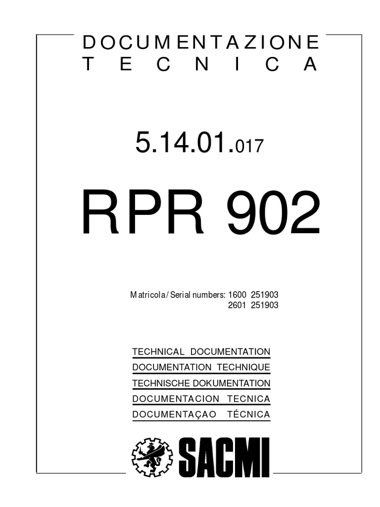 RPR 902 - PH1500 | PDF