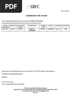 IDFC Bank Foreclosure Letter Details | PDF | Cheque | Foreclosure