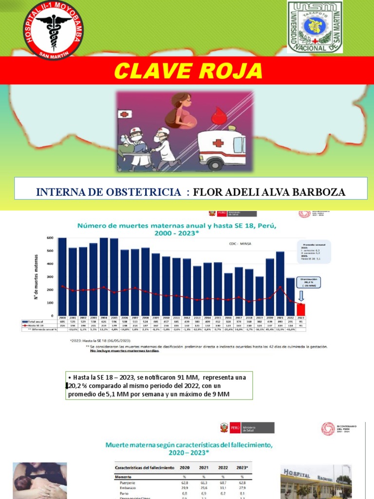 Activación de Clave Roja en Obstetricia | PDF | Periodo posparto ...