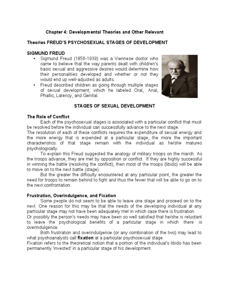 Chapter 4 Developmental Theories And Other Relevant Theories Pdf