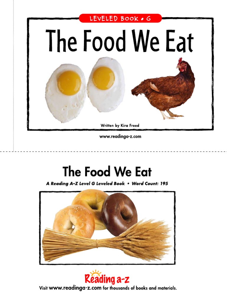 The Food We Eat | PDF
