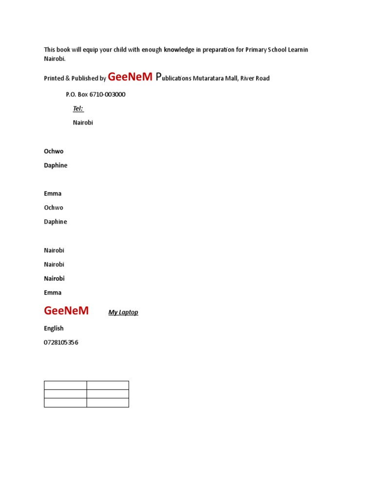 This Book Will Equip Your Child With Enough Knowledge in Preparation ...