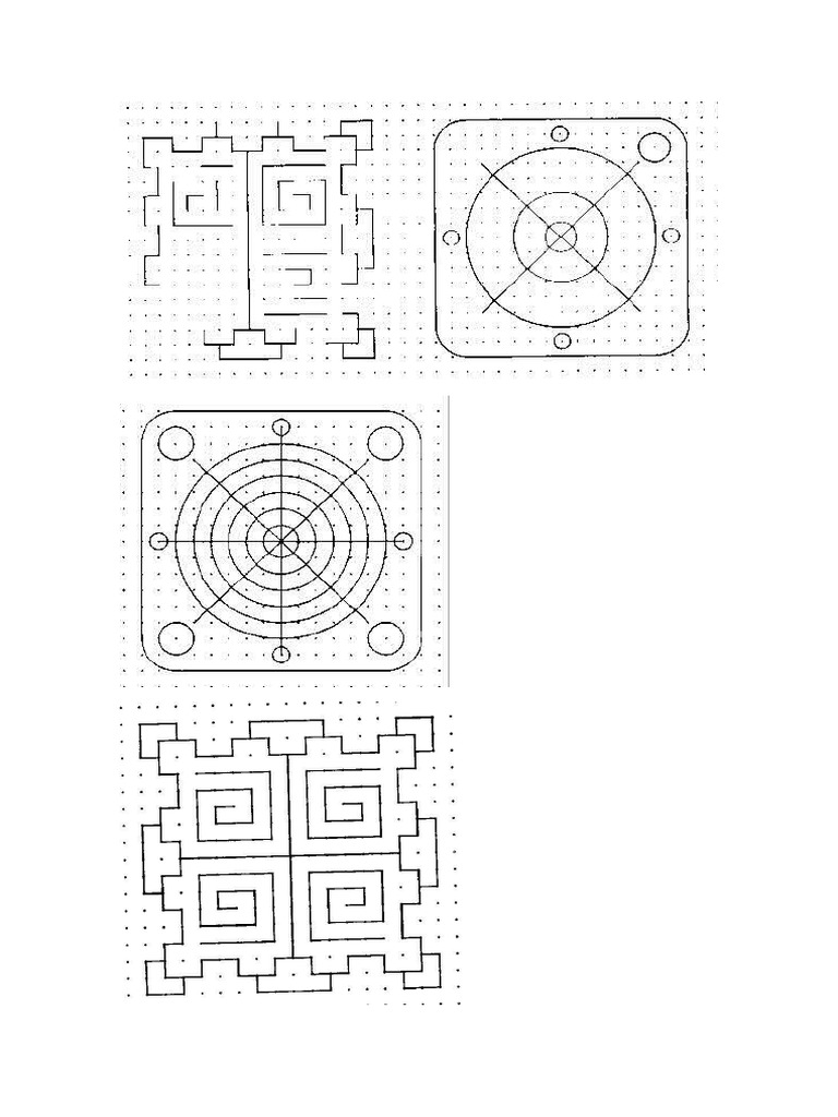 Ejercicios de Autocad | PDF