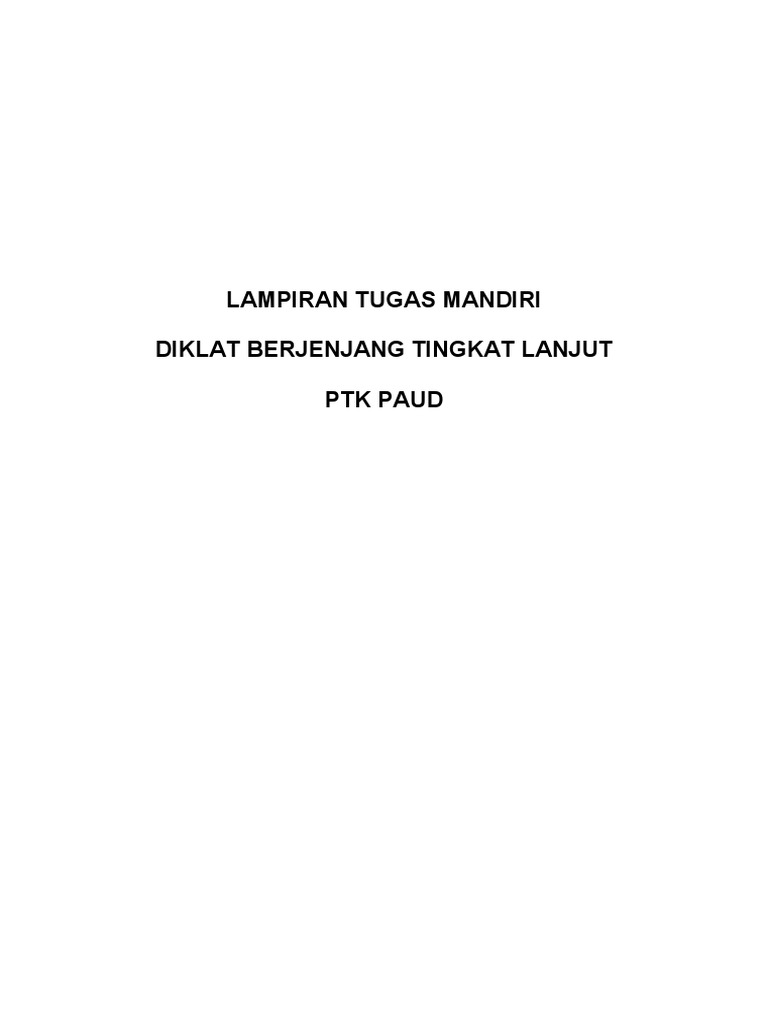 EDIT Lampiran Tugas Mandiri LANJUT Oke Banget BU NING | PDF