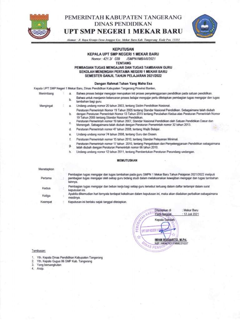 SKBM 2021-2022 & 2022-2023 - Asli | PDF