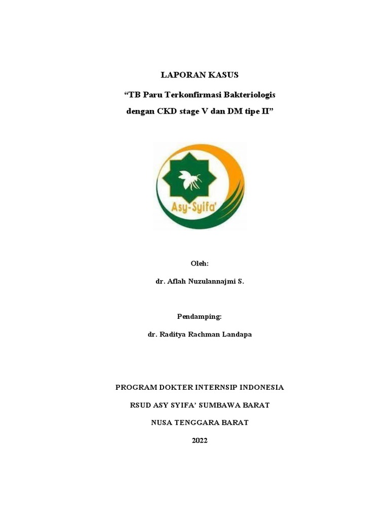 Lapsus Interna - TB Paru | PDF