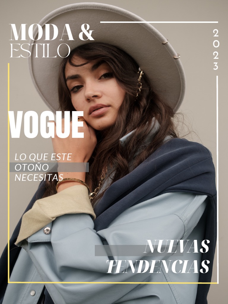 Portada Revista Moda Moderno Marrón | PDF | Moda | Calzado