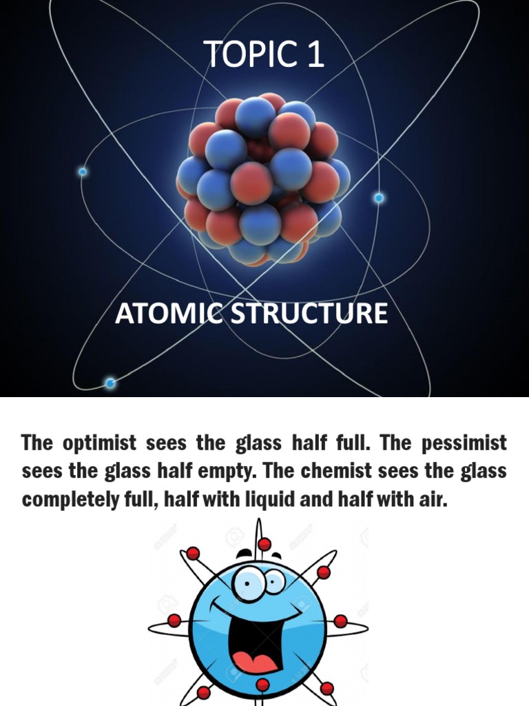 Chapter 1 Atomic Structure | PDF | Electron Configuration | Atomic Orbital