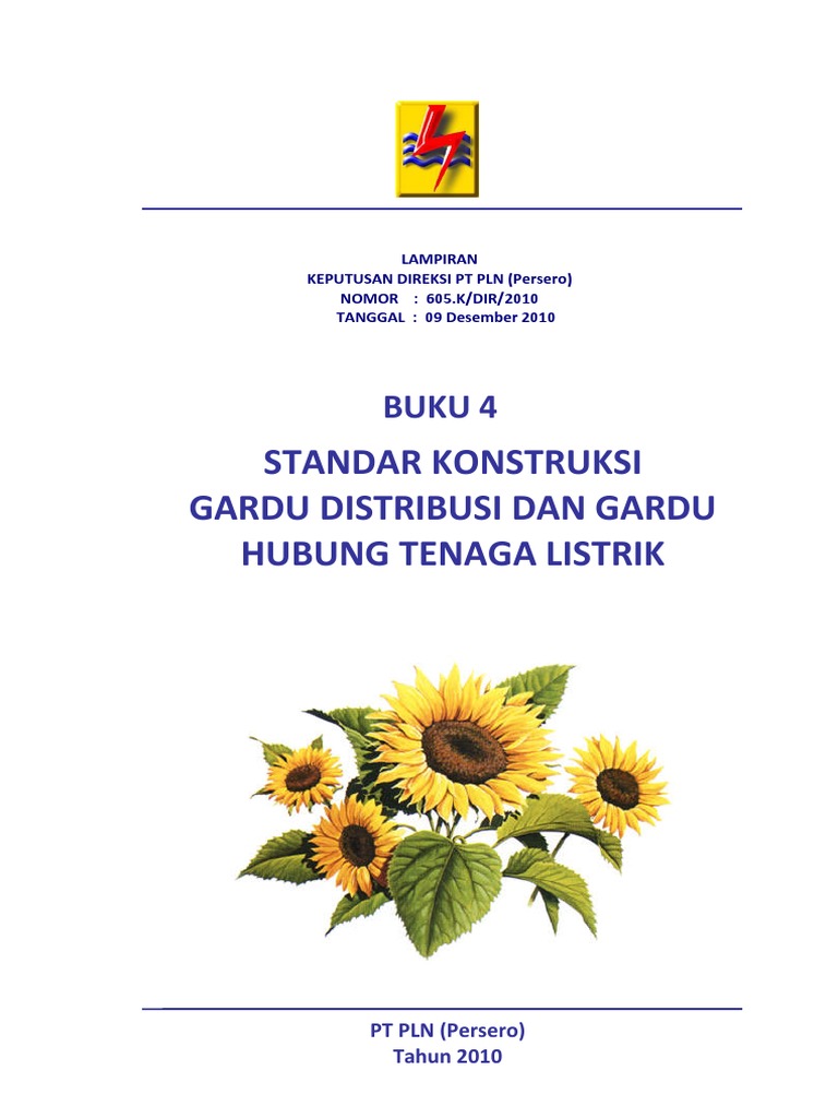 Standar Konstruksi Gardu PLN | PDF