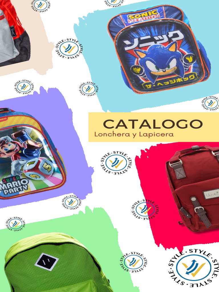 Catálogo Lonchera y Lapicera | PDF | Arco iris