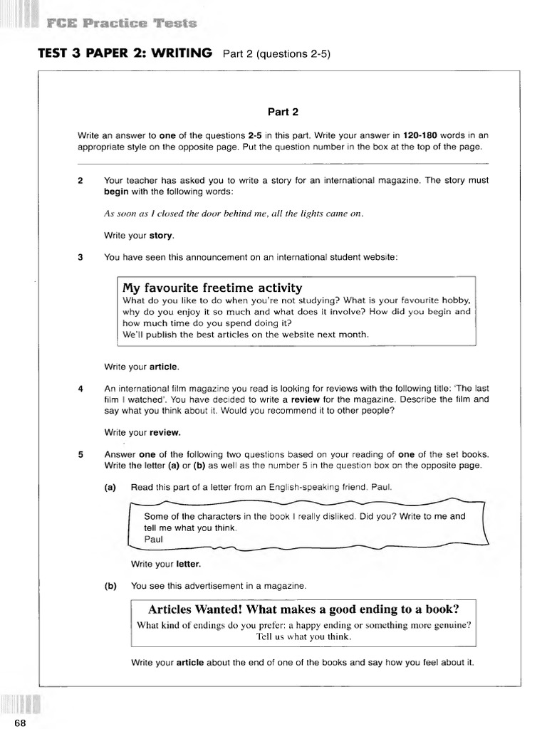 FCE Practice Tests-65 | PDF